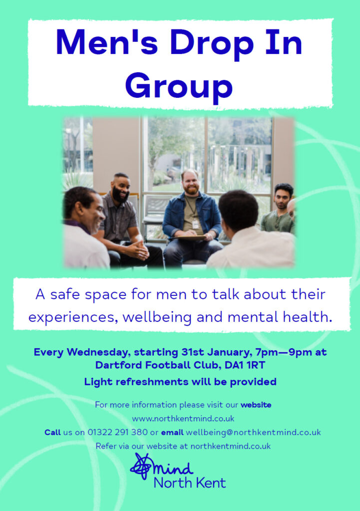 Men’s Drop-In Group – North Kent Mind