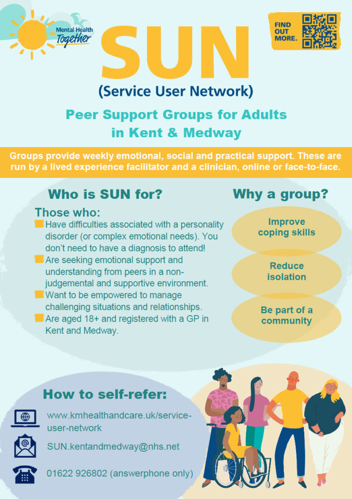 SUN (Service User Network) – North Kent Mind